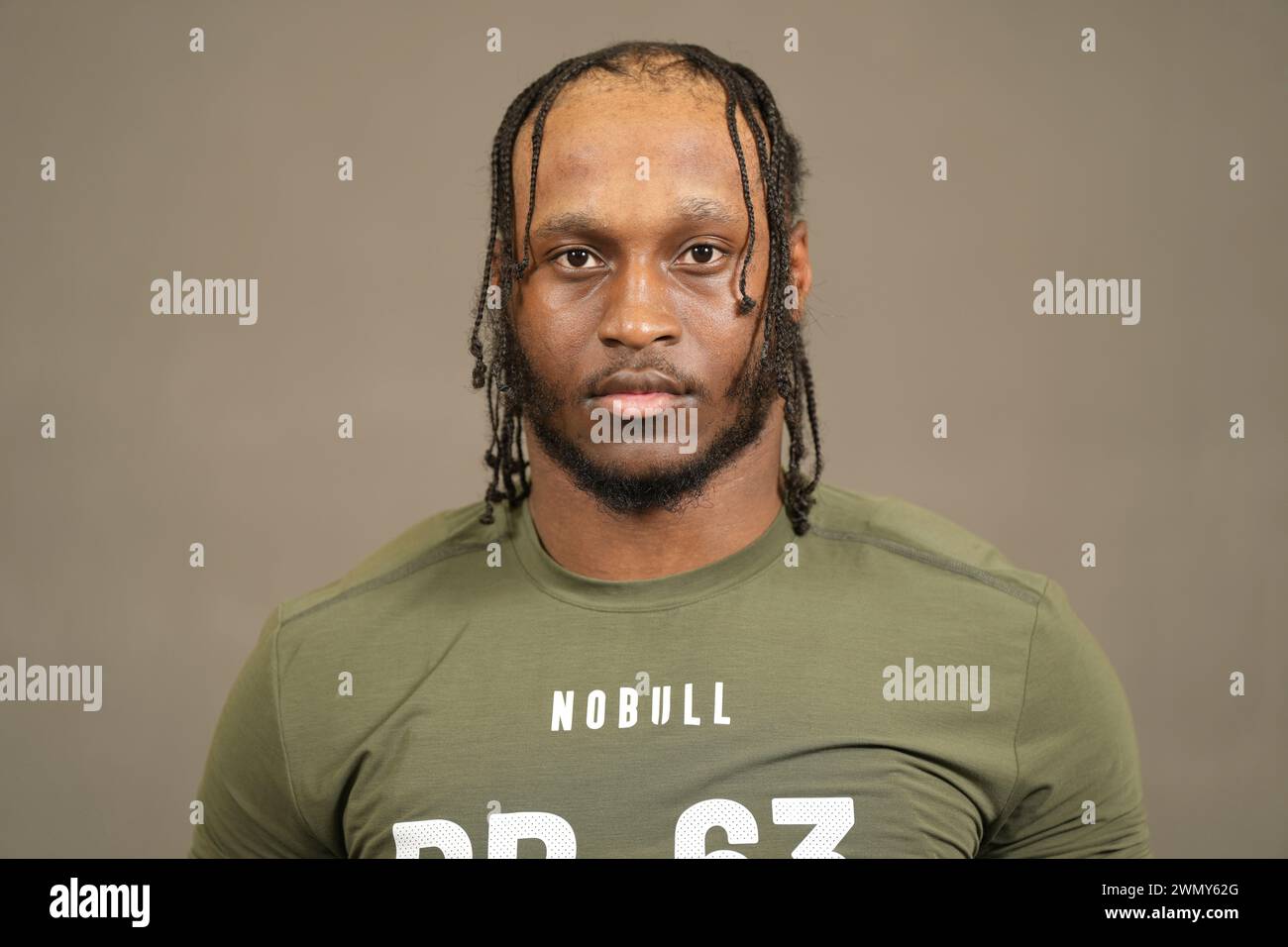 Georgia defensive back Tykee Smith poses for a portrait at the NFL ...