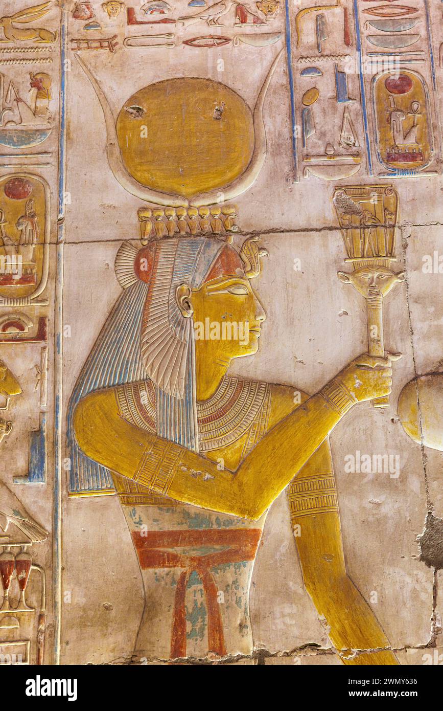 Egypt, Sohag, Abydos, Abydos city of pilgrimage of the Pharaohs listed ...