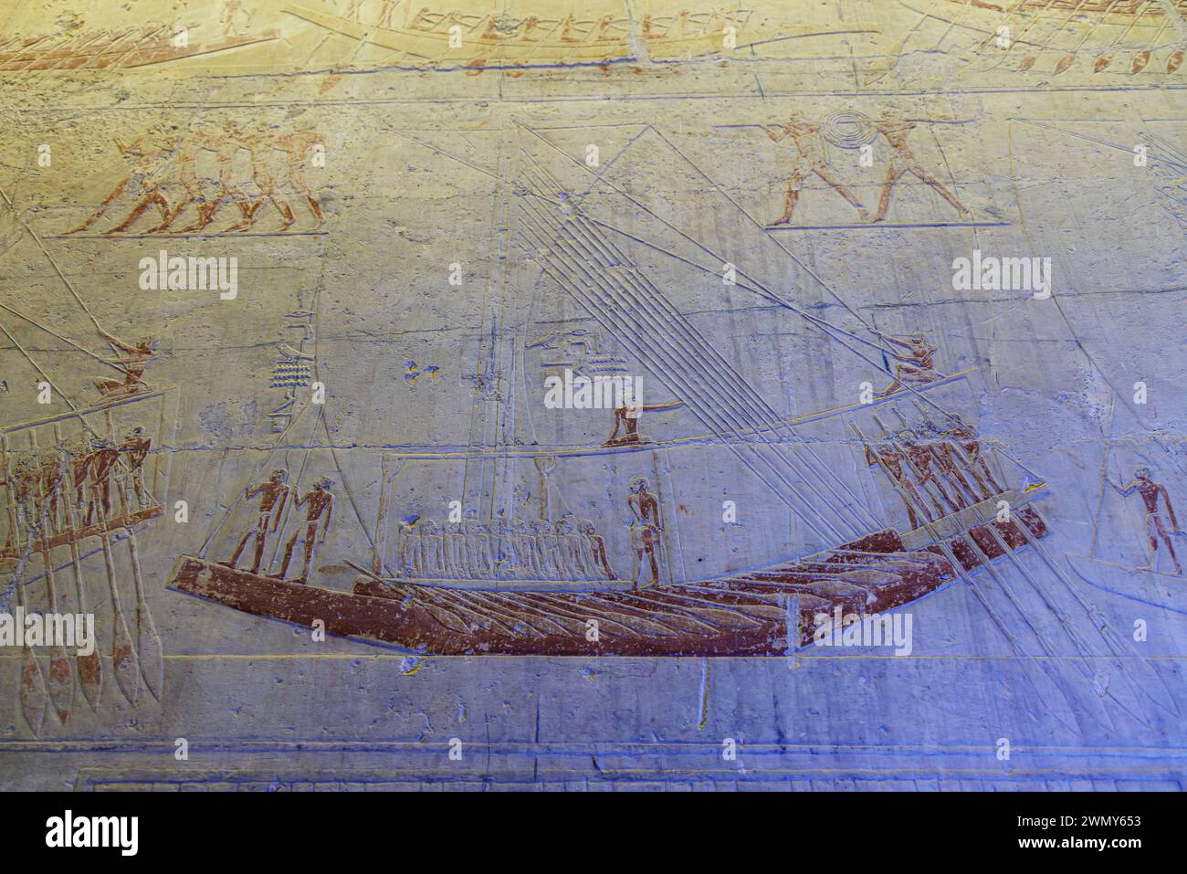 Egypt, Cairo, Saqqara, Memphis and its necropolis, the pyramid fields ...