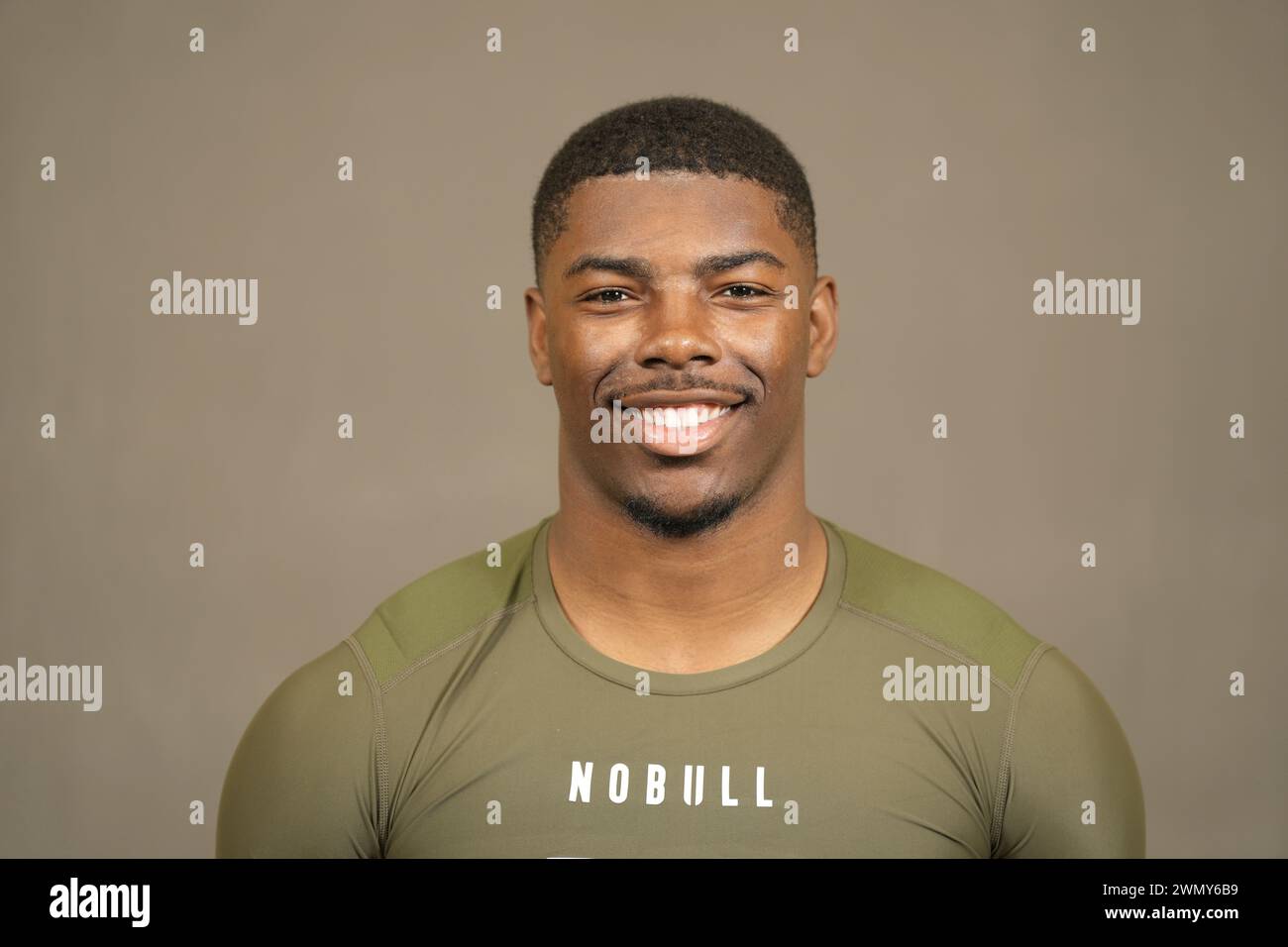 Miami defensive back Kamren Kinchens poses for a portrait at the NFL ...