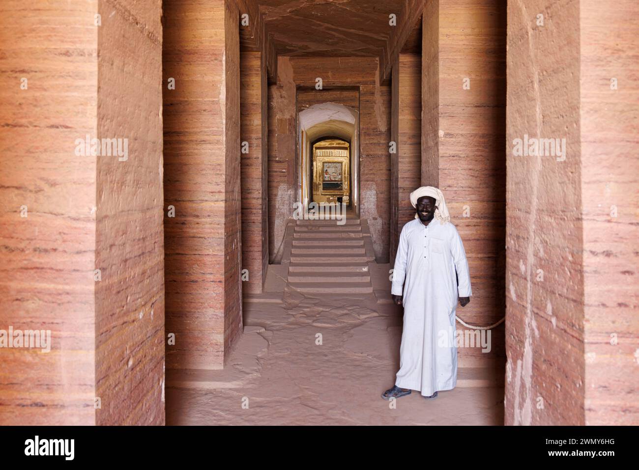 Egypt, Aswan, noble tombs, Sirenput II tomb Stock Photo - Alamy