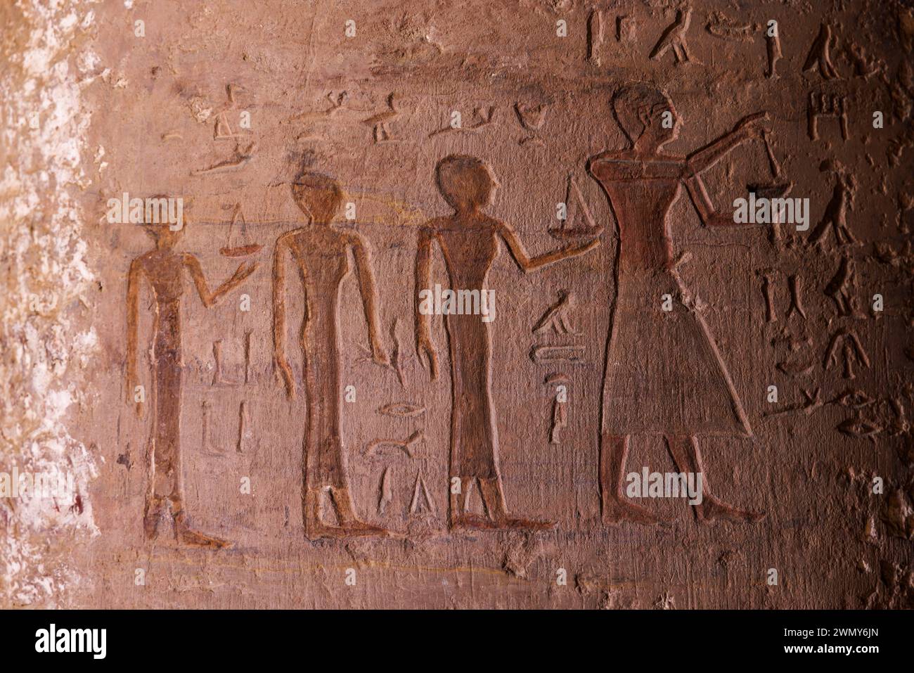 Egypt, Aswan, noble tombs, Sirenput II tomb, Mwkho and Sabni tombs ...