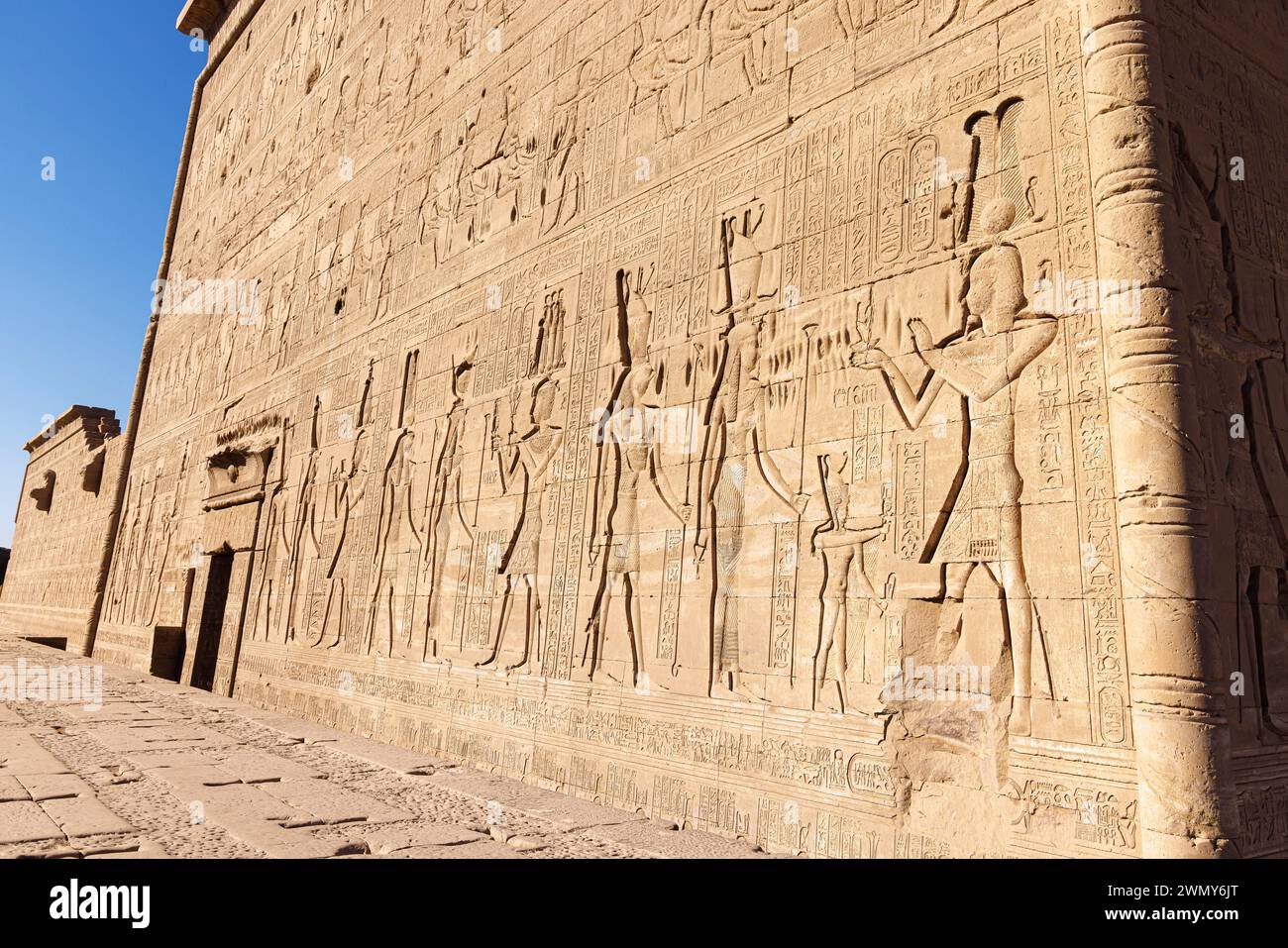 Egypt, Qena, Dendera, Pharaonic temples in Upper Egypt from the ...