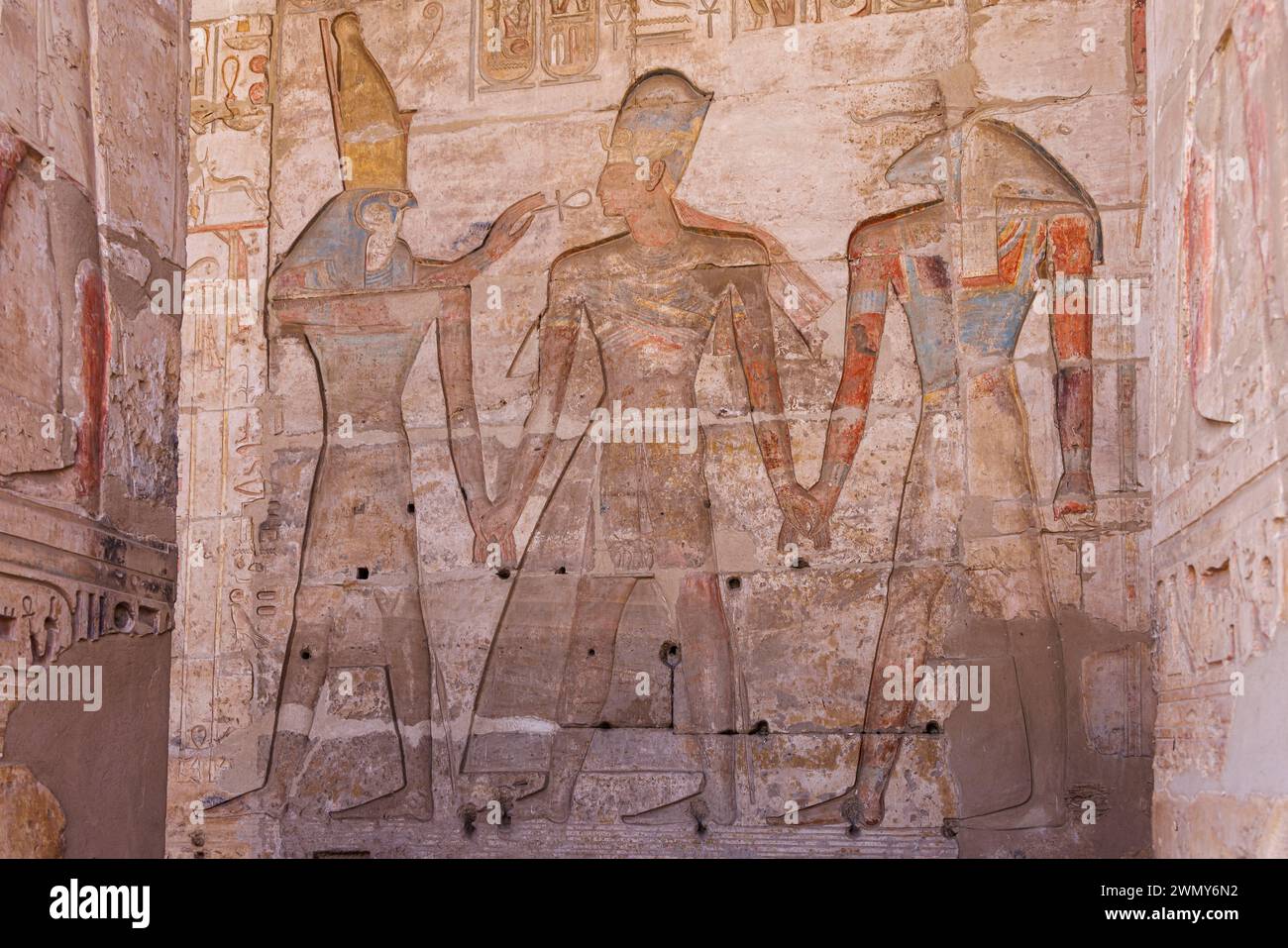 Egypt, Sohag, Abydos, Abydos city of pilgrimage of the Pharaohs listed ...