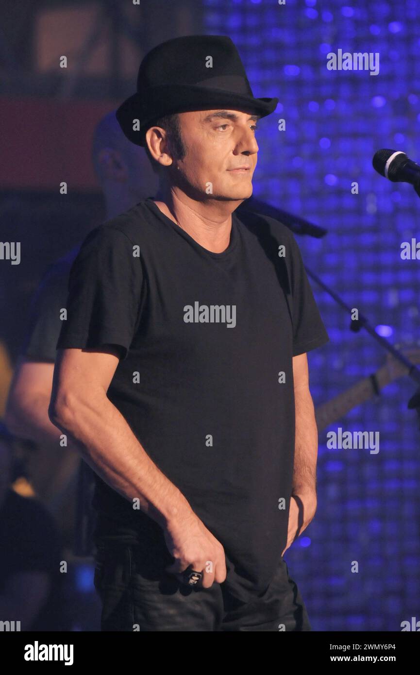 Milan Italy 18/09/2008: Pino Mango, Italian singer, during the ...