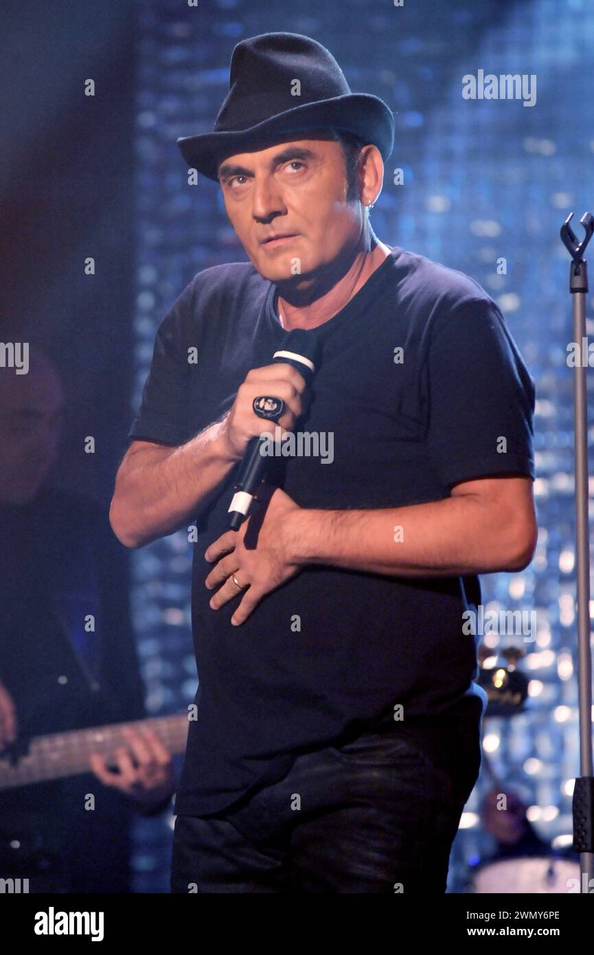 Milan Italy 18/09/2008: Pino Mango, Italian singer, during the ...