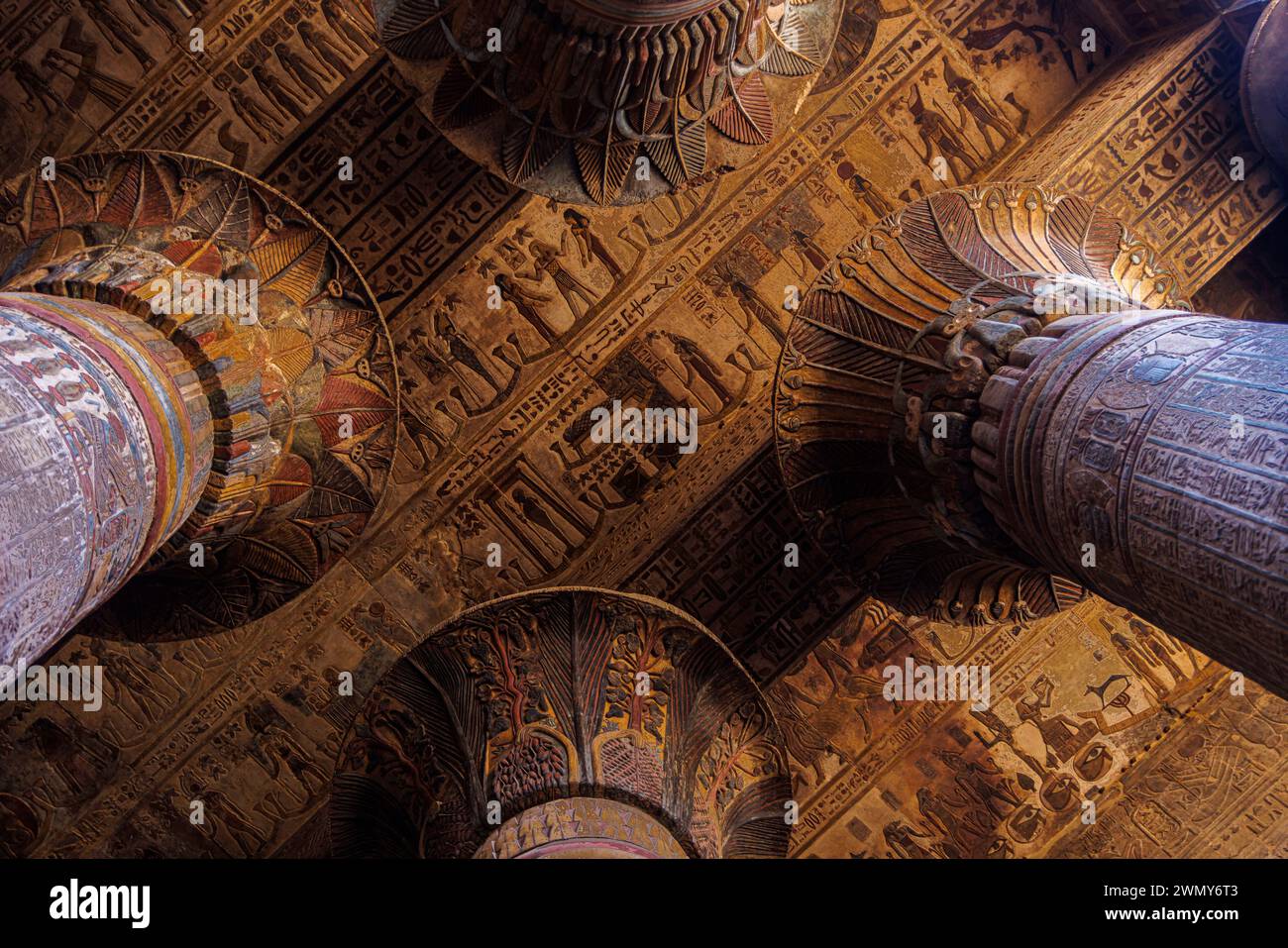 Egypt, Esna, Pharaonic temples in Upper Egypt from the Ptolemaic and ...