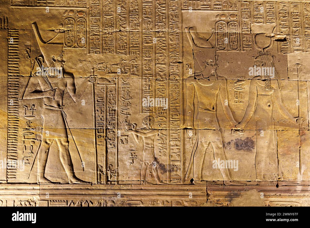 Egypt, Edfu, Pharaonic temples in Upper Egypt from the Ptolemaic and ...