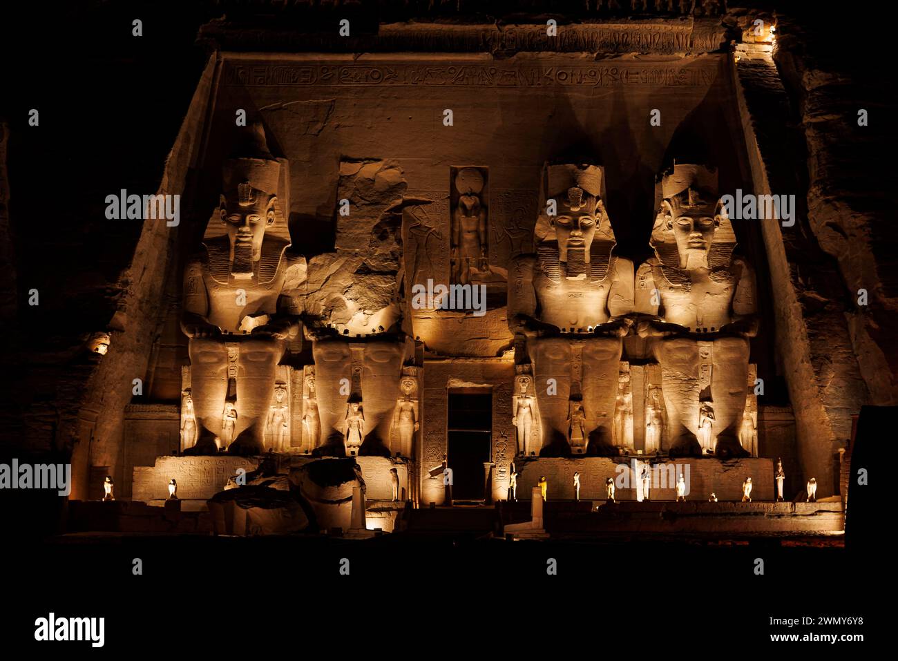 Egypt, Abu Simbel, Nubian Monuments from Abu Simbel to Philae listed as ...