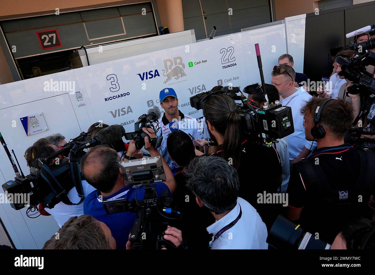 02/28/2024, Bahrain International Circuit, Sakhir, Formula 1 Gulf Air ...