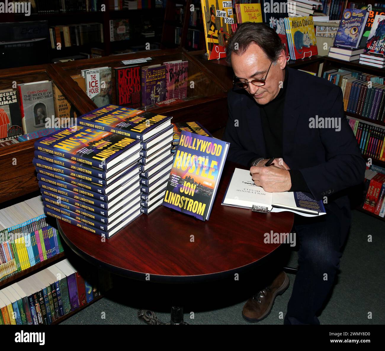 New York City, USA. 27th Feb, 2024. Jon Lindstrom at the Jon Lindstrom ...