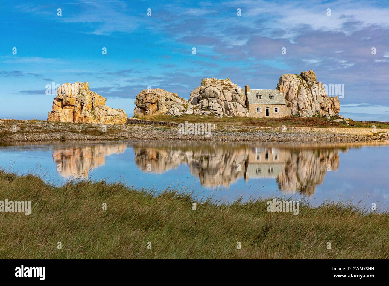 Plougrescant castel meur brittany hi-res stock photography and images ...