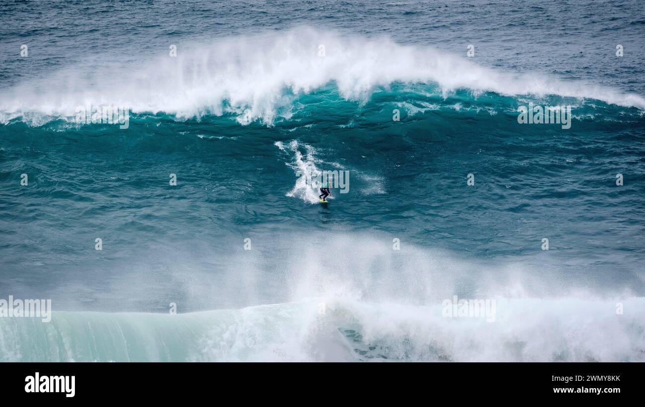 Portugal, Estremadura, Nazaré, Big Wave Challenge, surfing competition ...