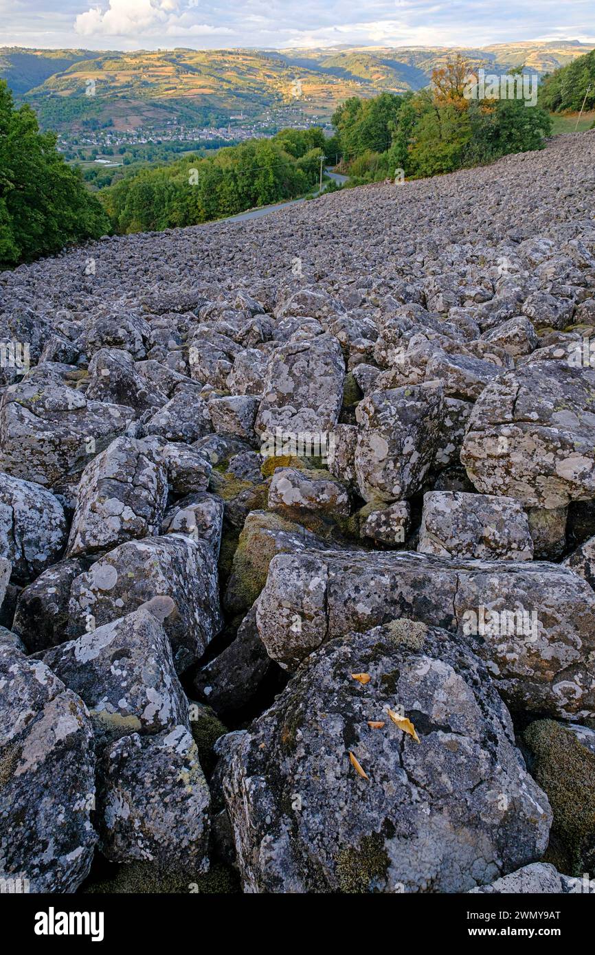 Columnar jointed lava flow hi-res stock photography and images - Alamy