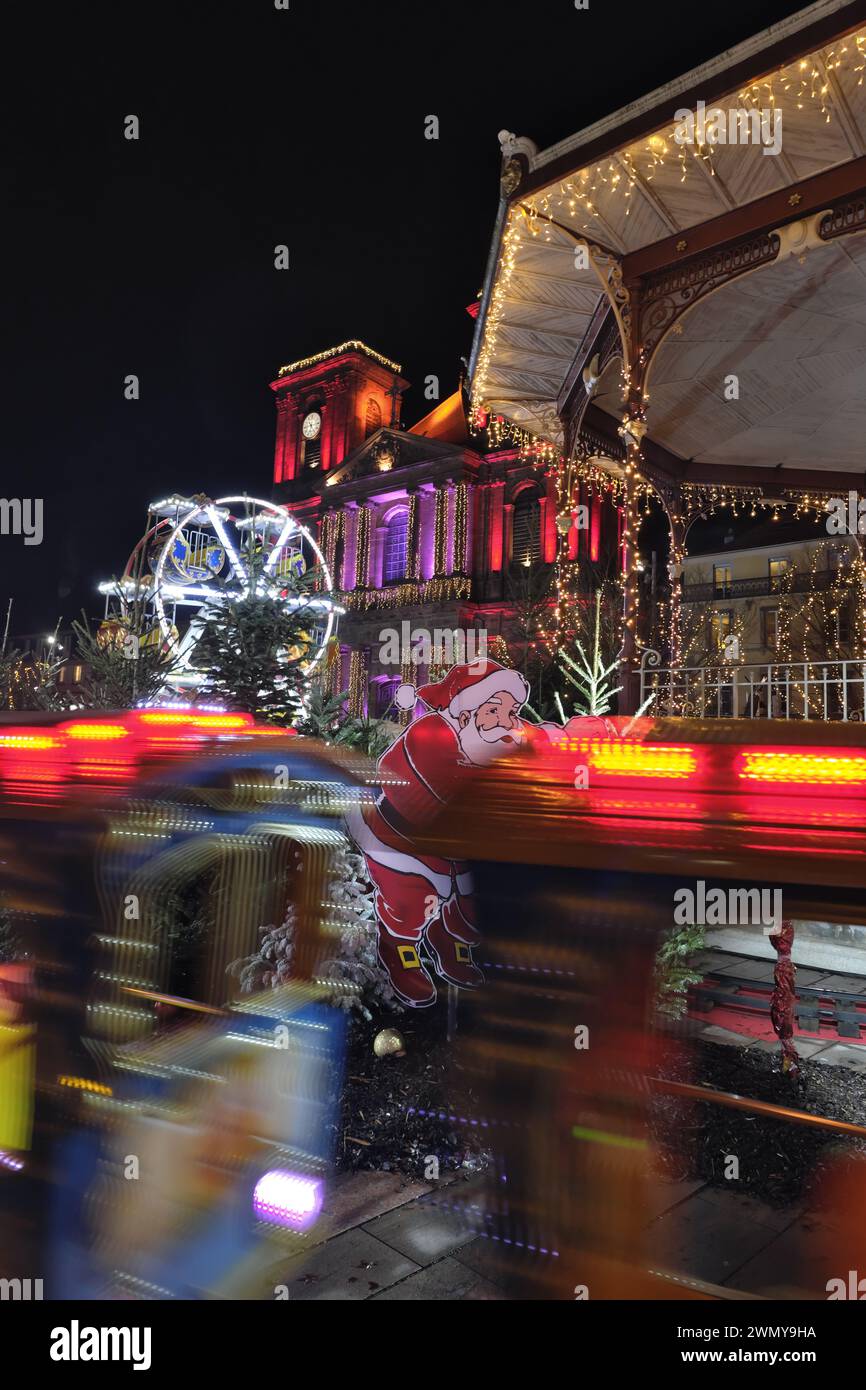 Merry go round train hi-res stock photography and images - Alamy