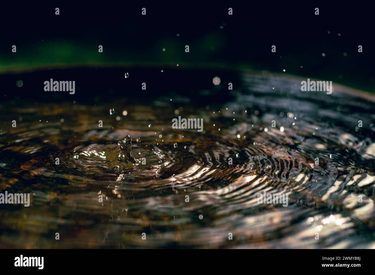 Dropletsymmetry hi-res stock photography and images - Alamy