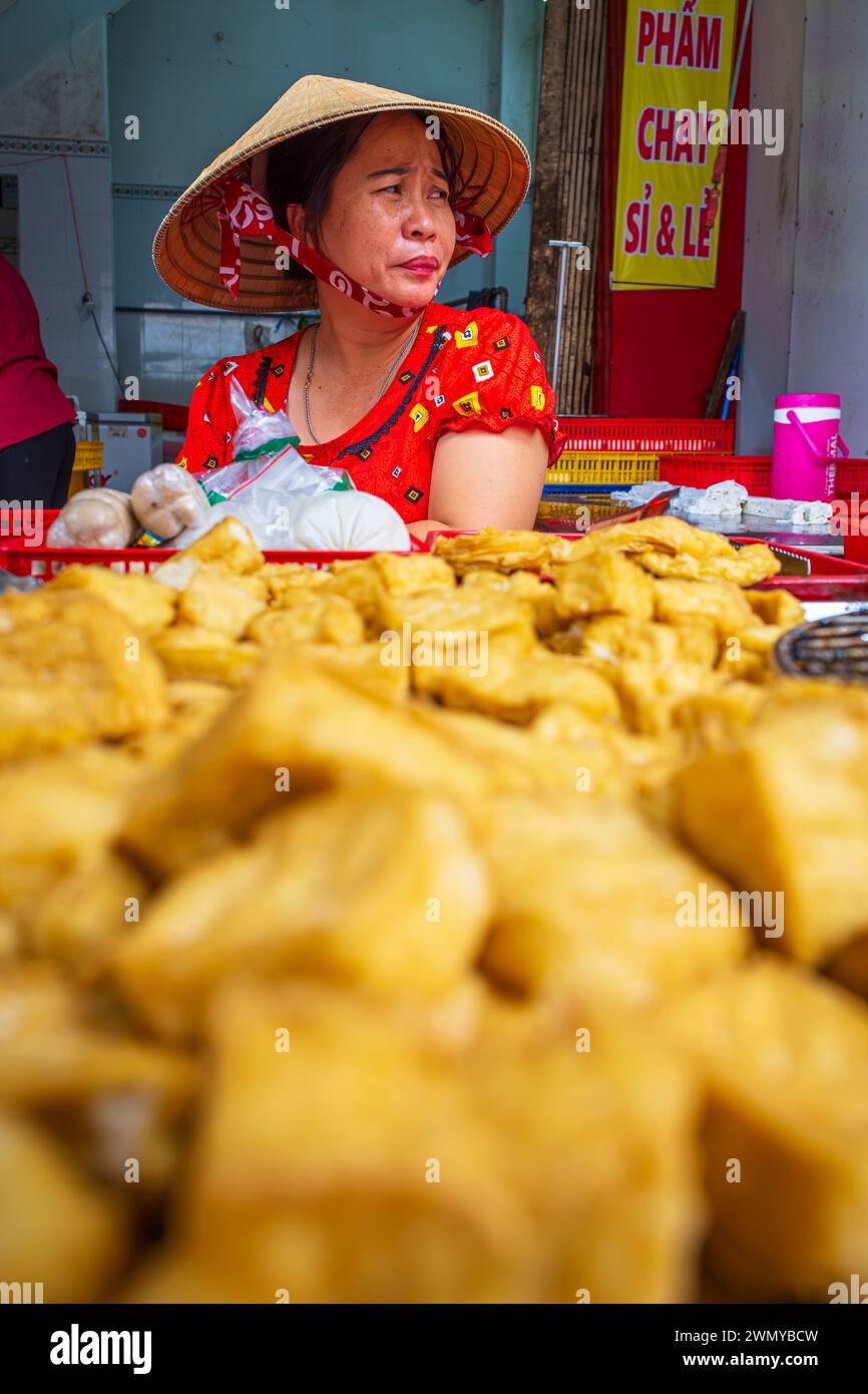 Local market tofu hi-res stock photography and images - Alamy