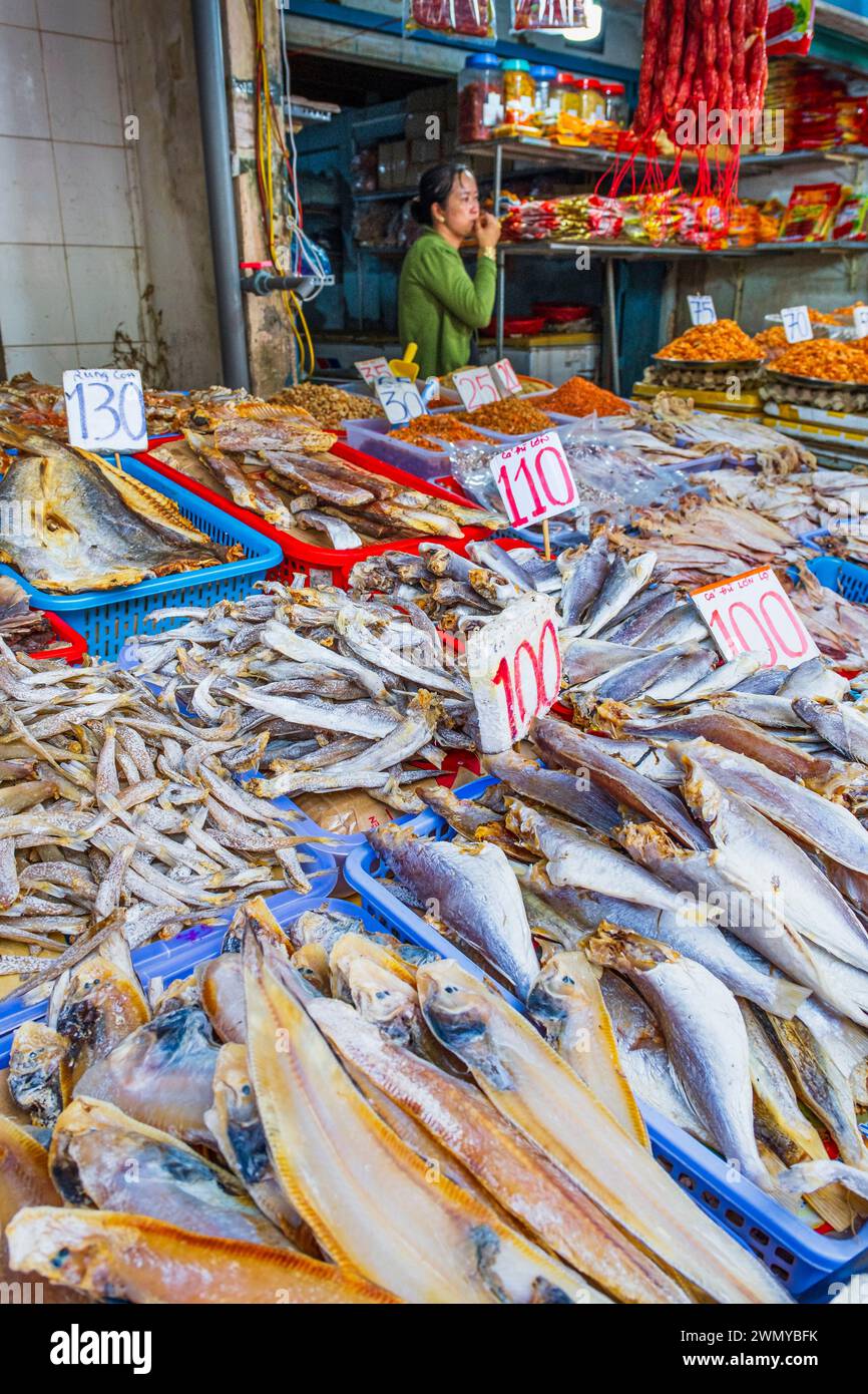 Vietnam, Mekong Delta, Cai Rang district, the land market of Cai Rang ...