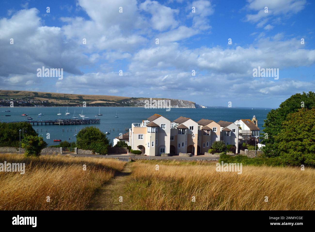 Swanage coast path hi-res stock photography and images - Alamy