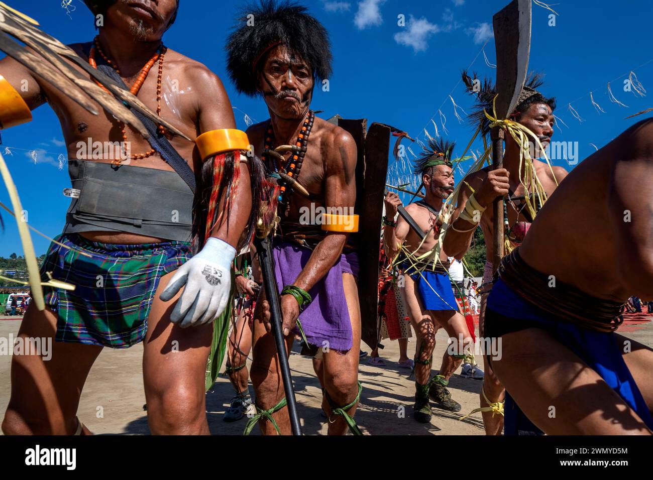 India, Arunachal Pradesh, Khonsa, Chalo Loku festival within the Nocte ...