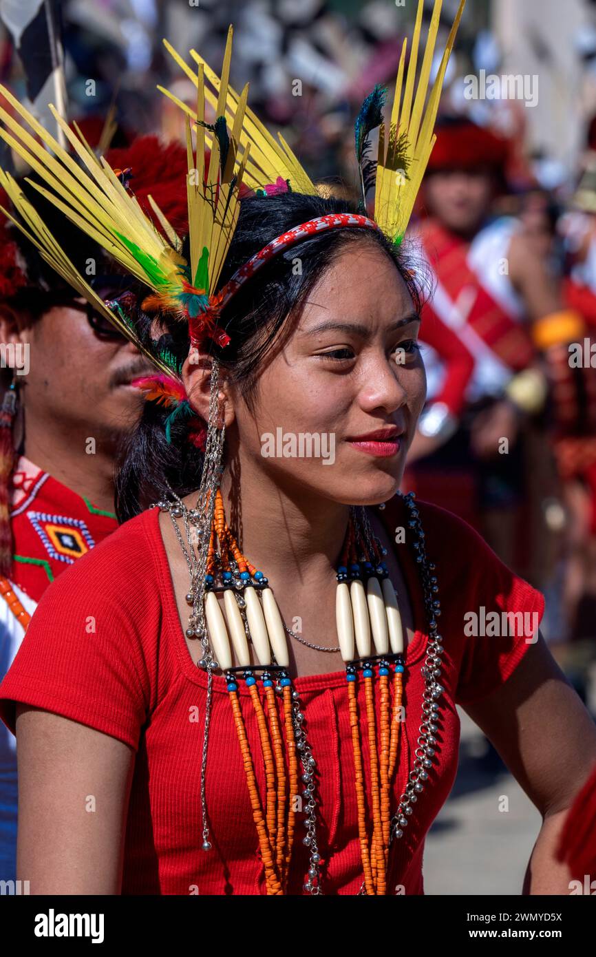 India, Arunachal Pradesh, Khonsa, Chalo Loku festival within the Nocte ...