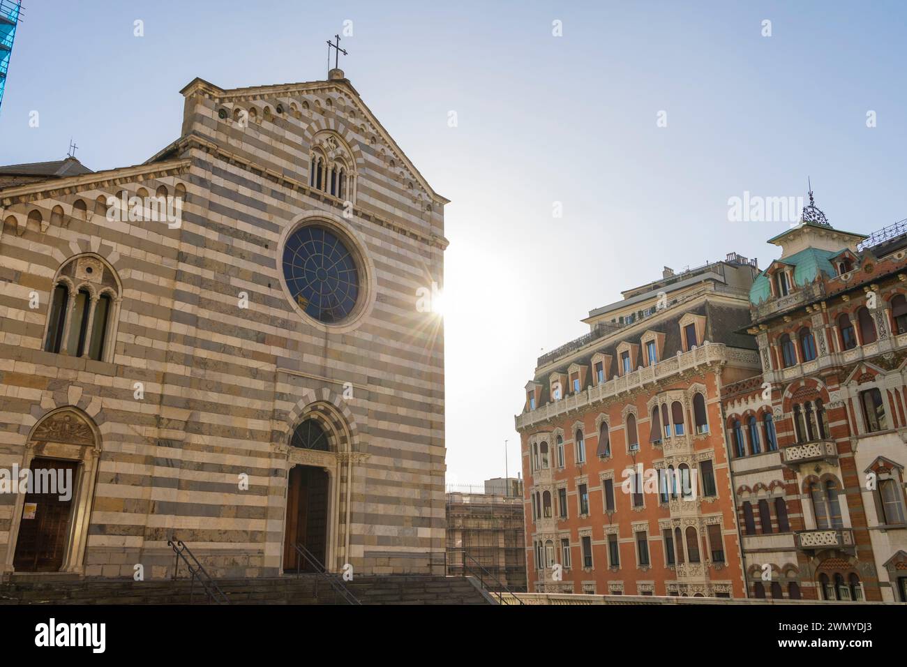 Genoa historic centre hi-res stock photography and images - Alamy