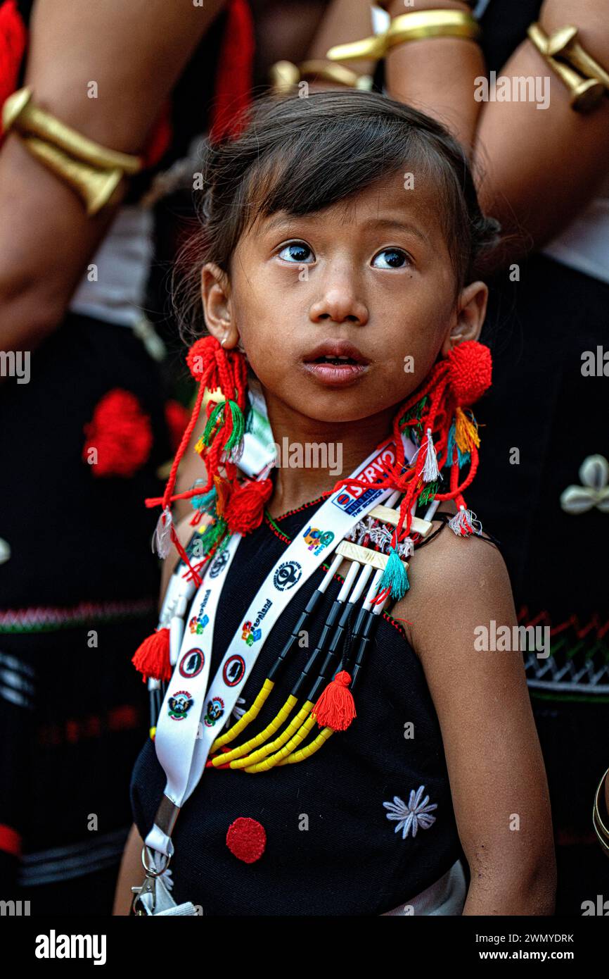 India, Nagaland, Kohima, annual meeting of all the Naga tribes during ...