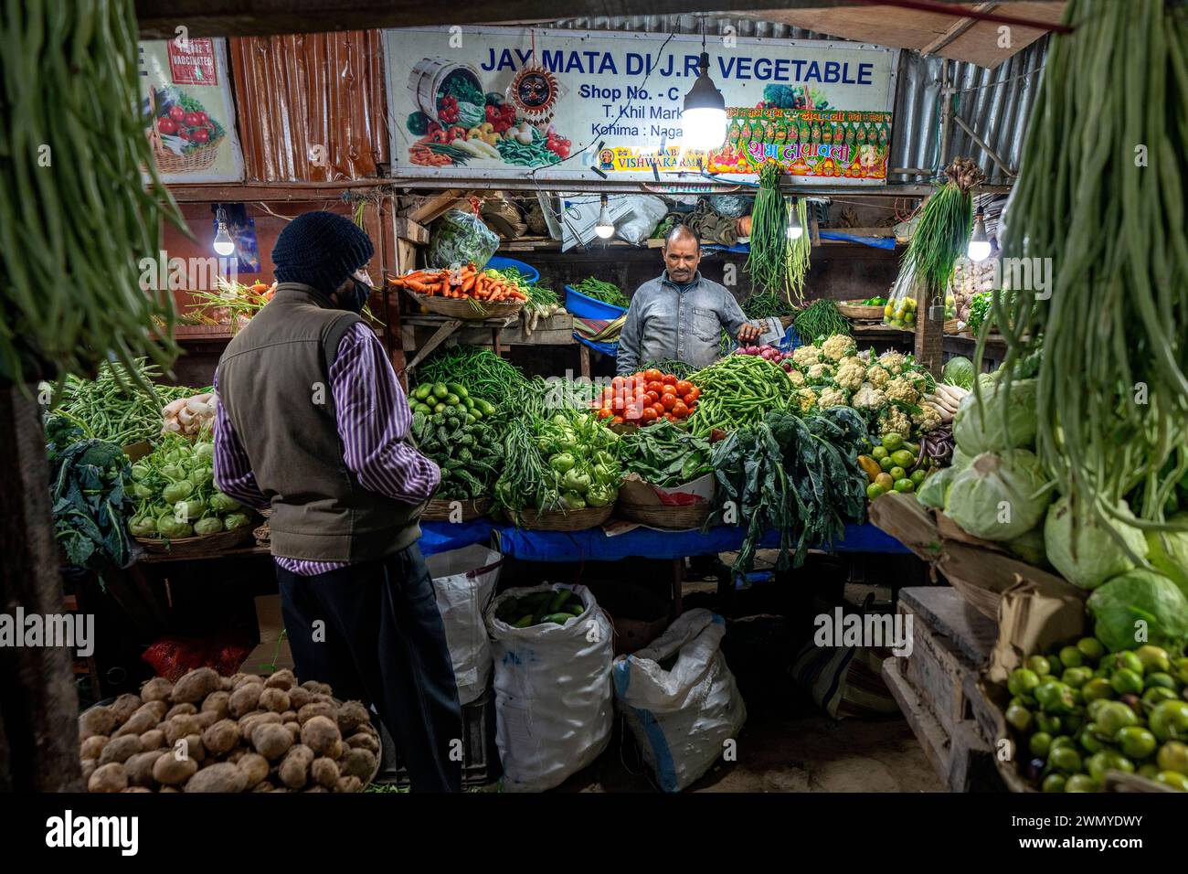Kohima market hi-res stock photography and images - Alamy