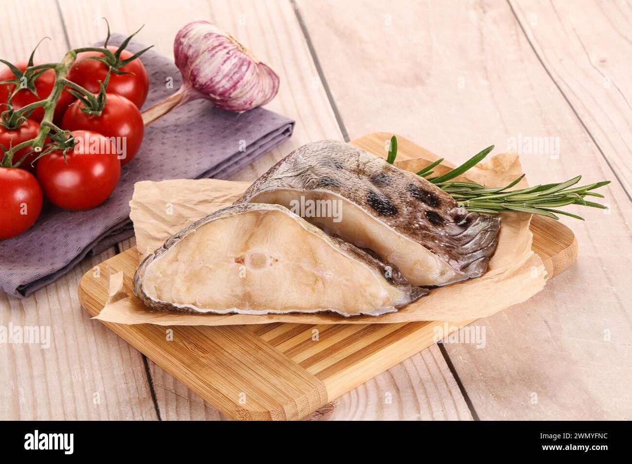 Wolf eating fish hi-res stock photography and images - Alamy
