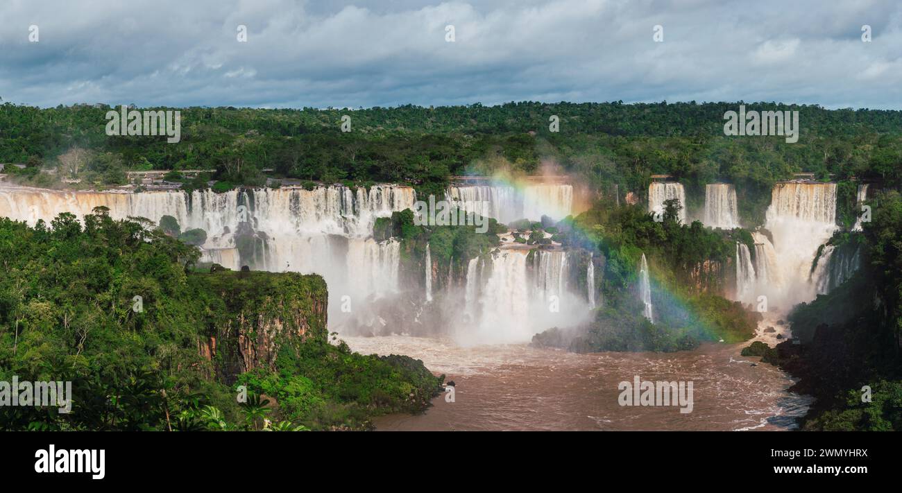 Aerial view lush rainbow hi-res stock photography and images - Alamy