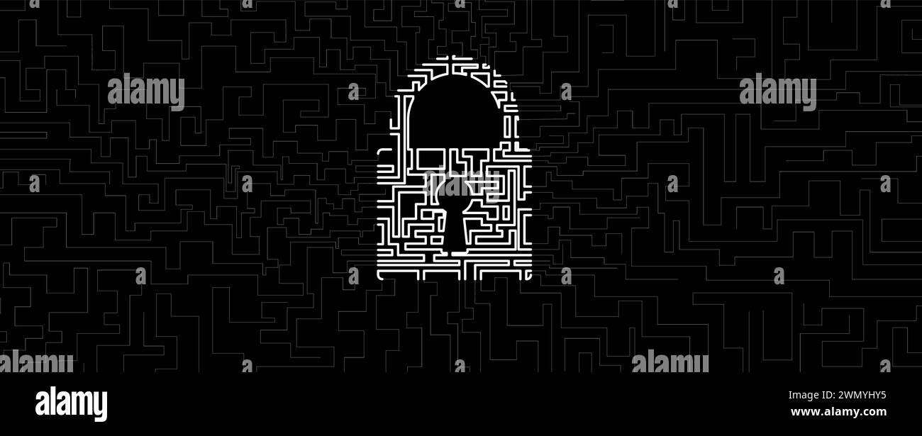 Cyber security Black and White Stock Photos & Images - Alamy