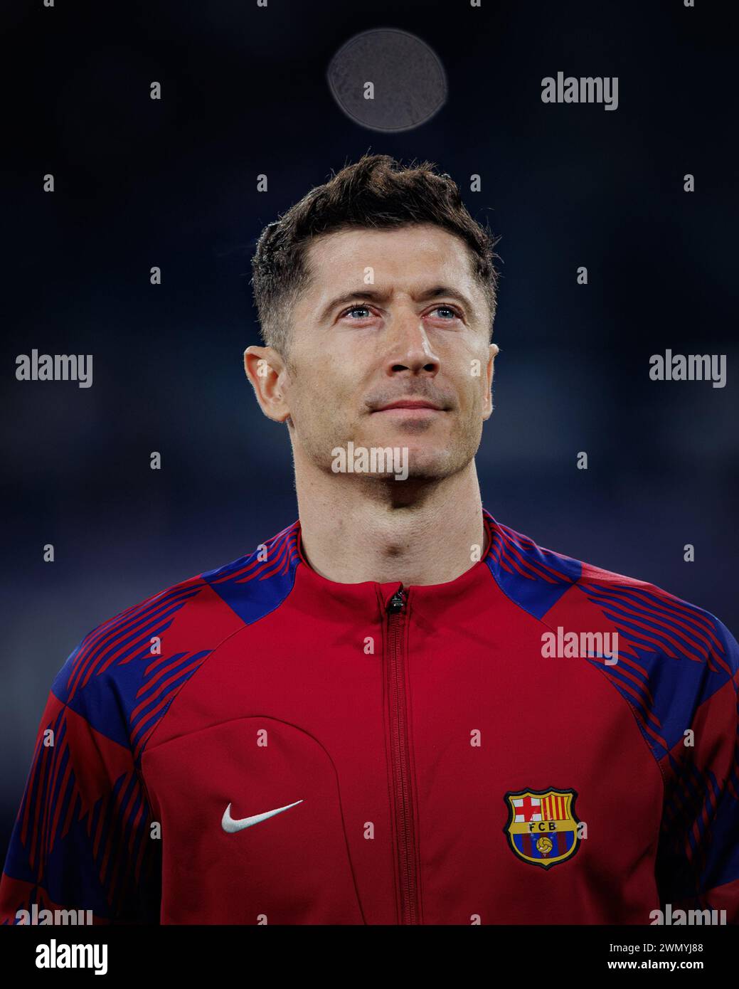 Robert Lewandowski during UEFA Champions League 23/24 game between SSC ...