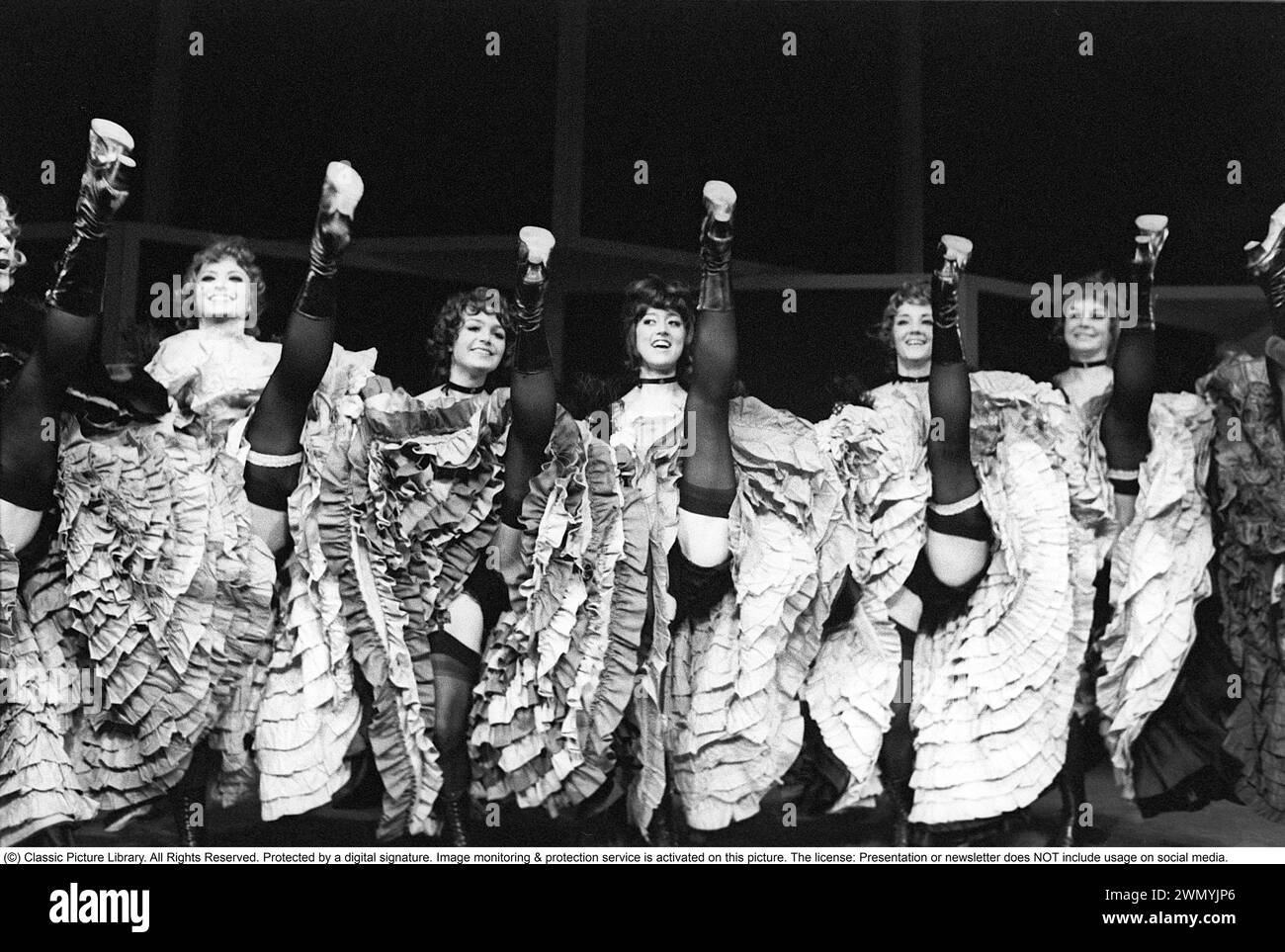 The Can-Can dance. A high-energy, physically demanding dance that ...