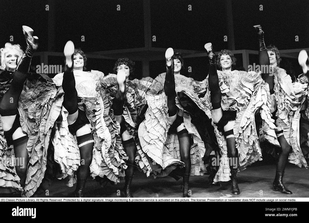 The Can-Can dance. A high-energy, physically demanding dance that ...