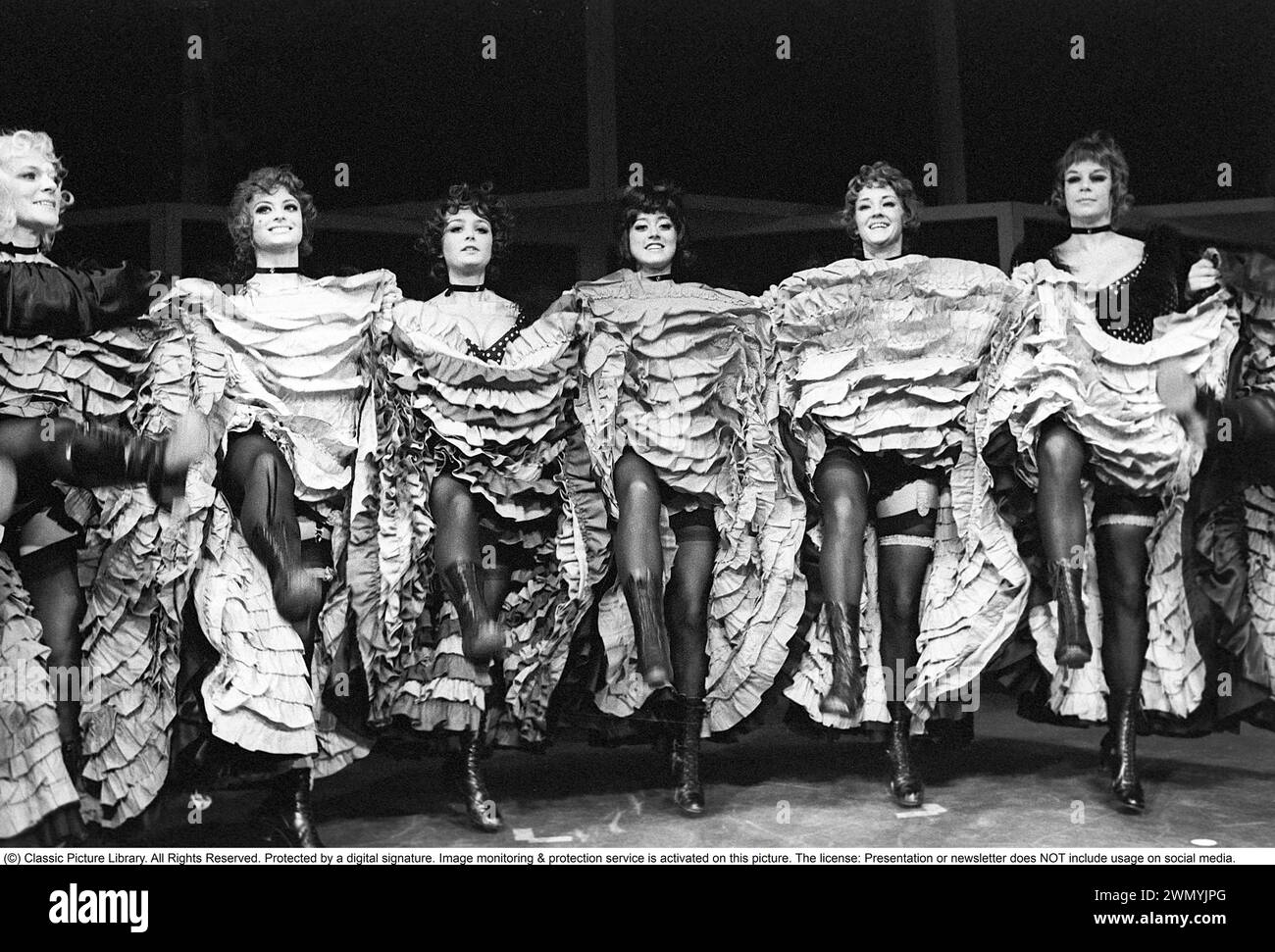 The Can-Can dance. A high-energy, physically demanding dance that ...