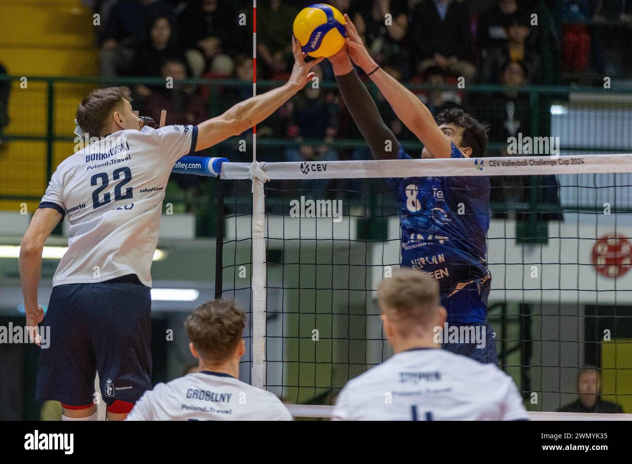 Monza, Italy. 27th Feb, 2024. Karol Borkowski (Projekt Warszawa) with ...