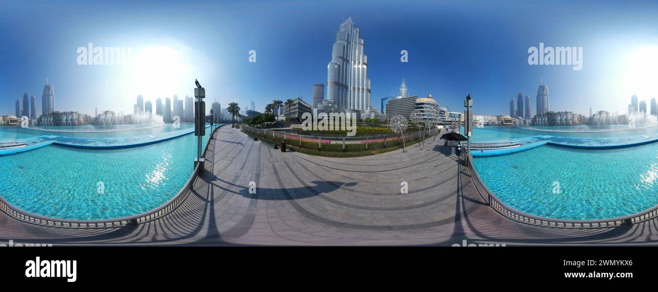 360 panorama dubai hi-res stock photography and images - Alamy