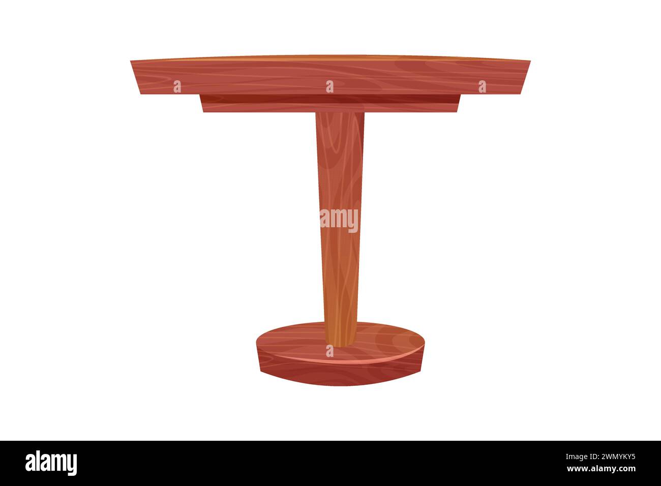 Picnic table wooden furniture, wood desk with leg, rustic construction ...