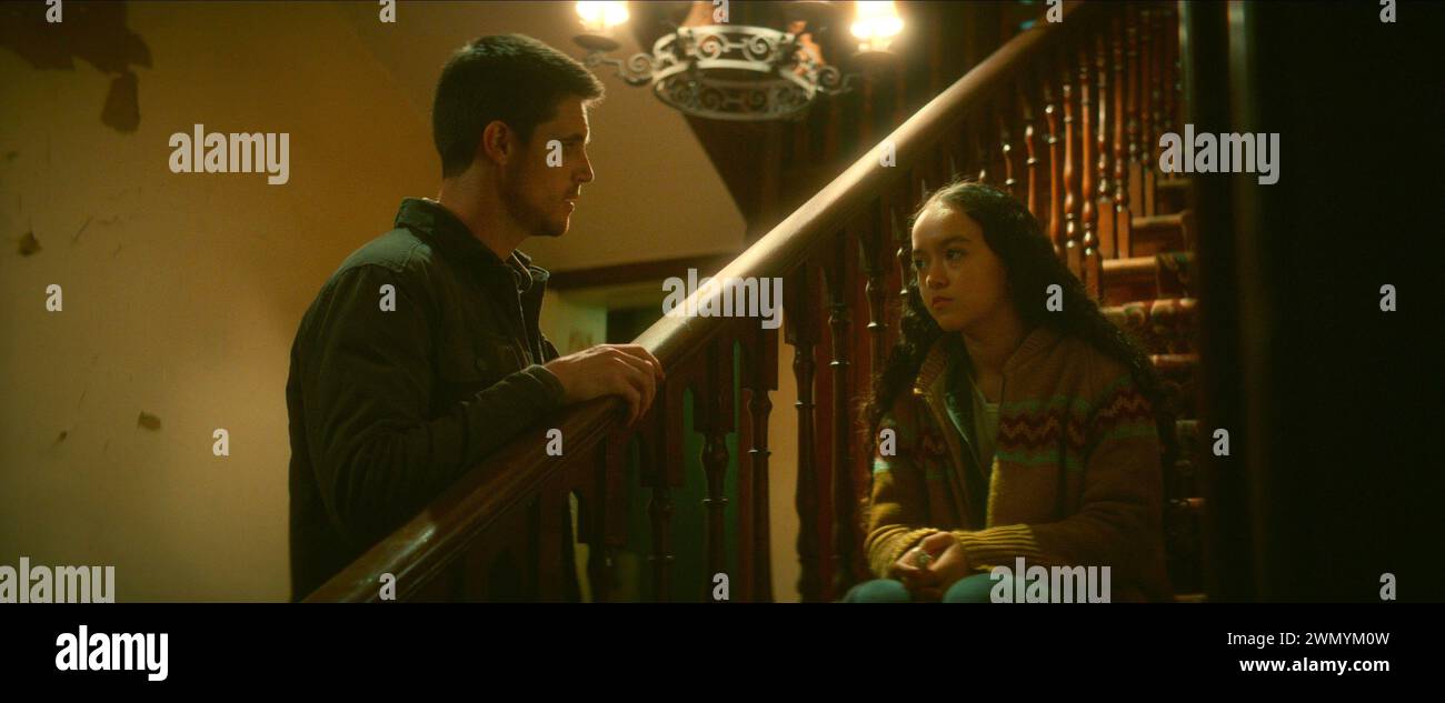 CODE 8: PART II, from left: Robbie Amell, Sirena Gulamgaus, 2024 ...