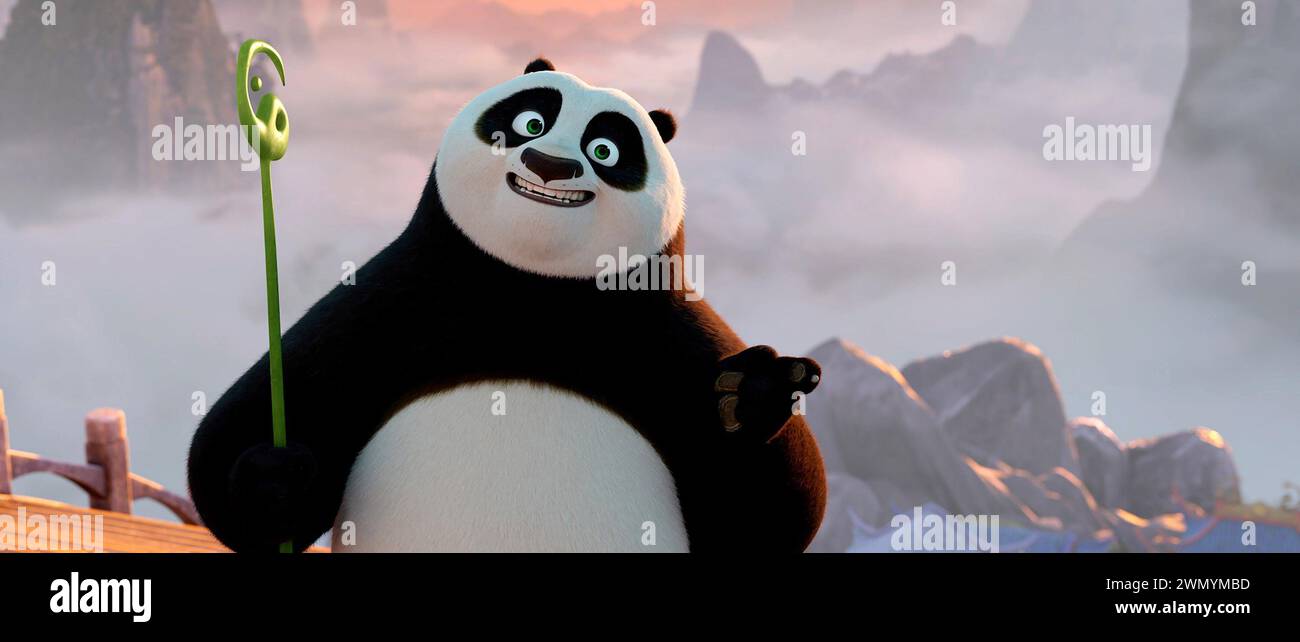 KUNG FU PANDA 4, Po (voice: Jack Black), 2024. © DreamWorks Animation ...