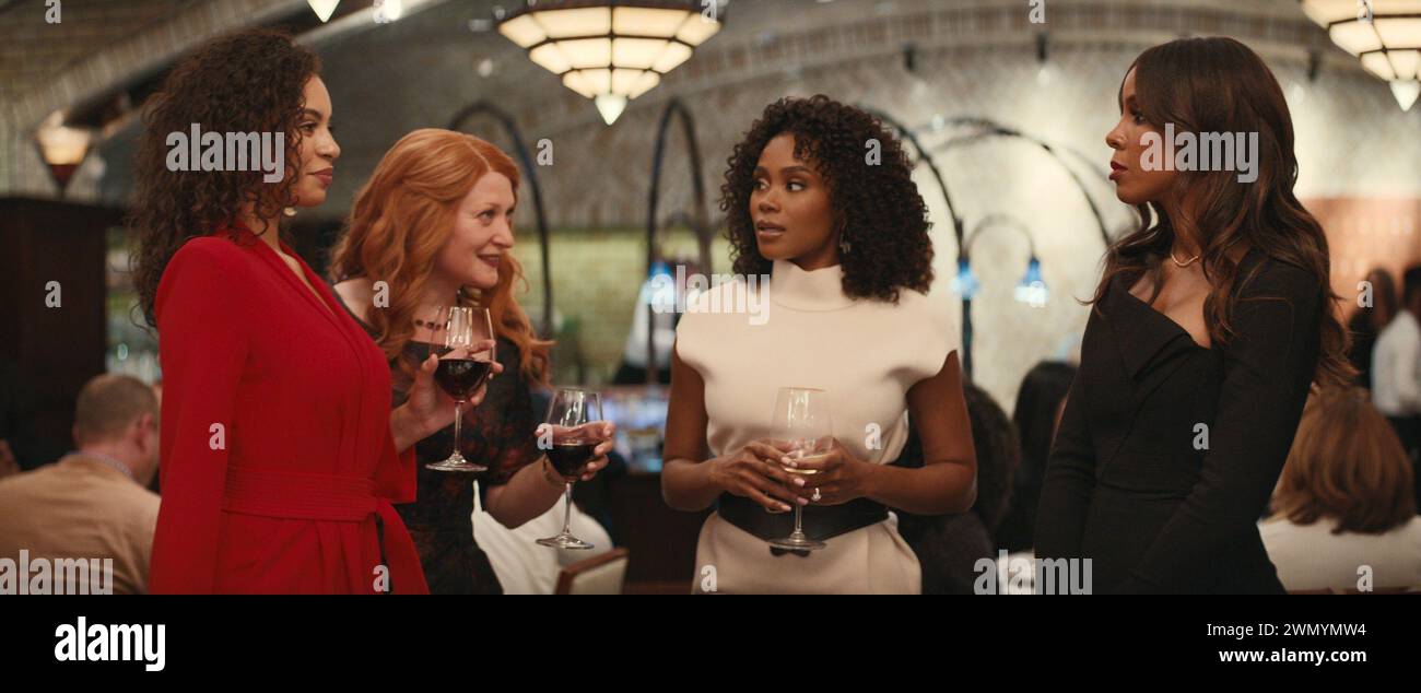 MEA CULPA, from left: Arianna Barron, Kerry O'Malley, Shannon Thornton ...