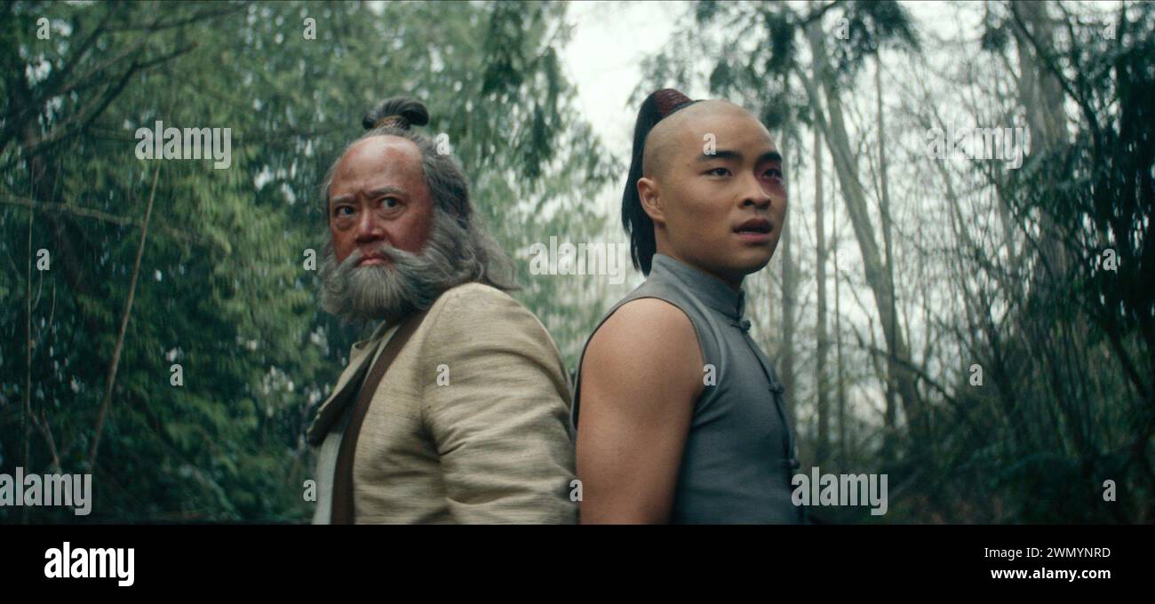 AVATAR: THE LAST AIRBENDER, from left: Paul Sun-Hyung Lee, Dallas Liu ...