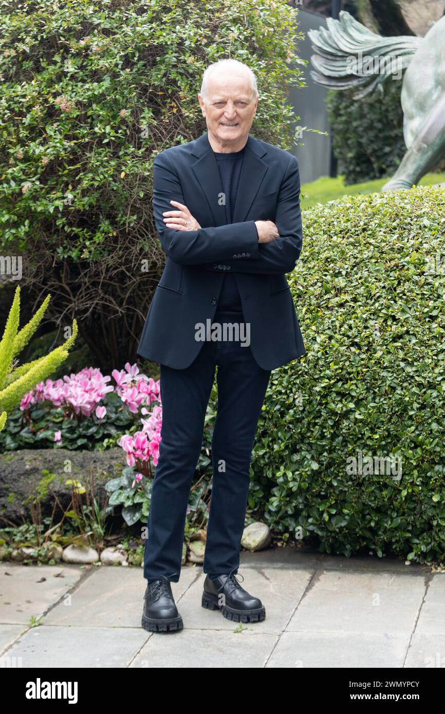 February 28, 2024, Rome, Italy: Producer Santo Versace attends the ...