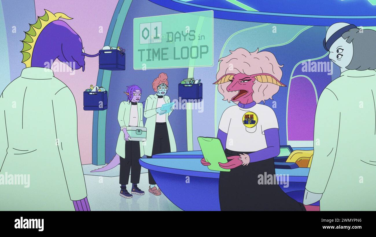 THE SECOND BEST HOSPITAL IN THE GALAXY, from left: Dr. Klak (voice ...