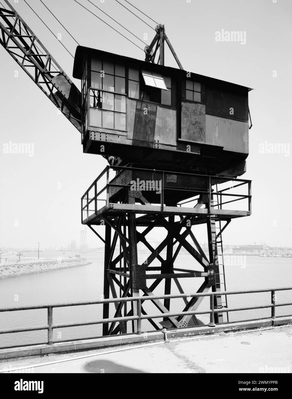 Industrial area - vintage building - CRANE DETAIL FROM SECOND FLOOR ...