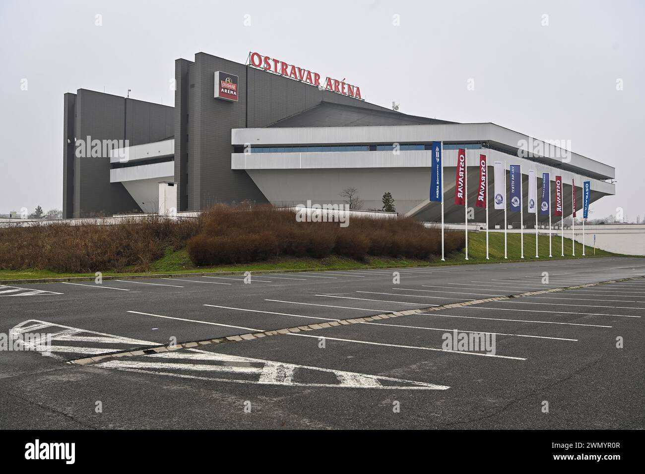 Ostrava, Czech Republic. 28th Feb, 2024. Ostravar Arena, Ostrava, Czech ...