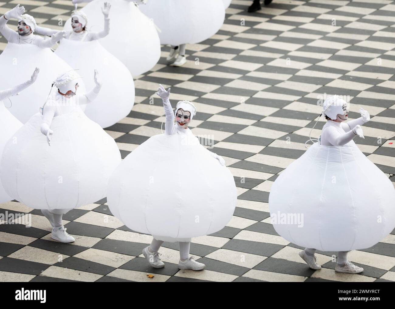 Nice, France. 28th Feb, 2024. © PHOTOPQR/NICE MATIN/Dylan Meiffret ...