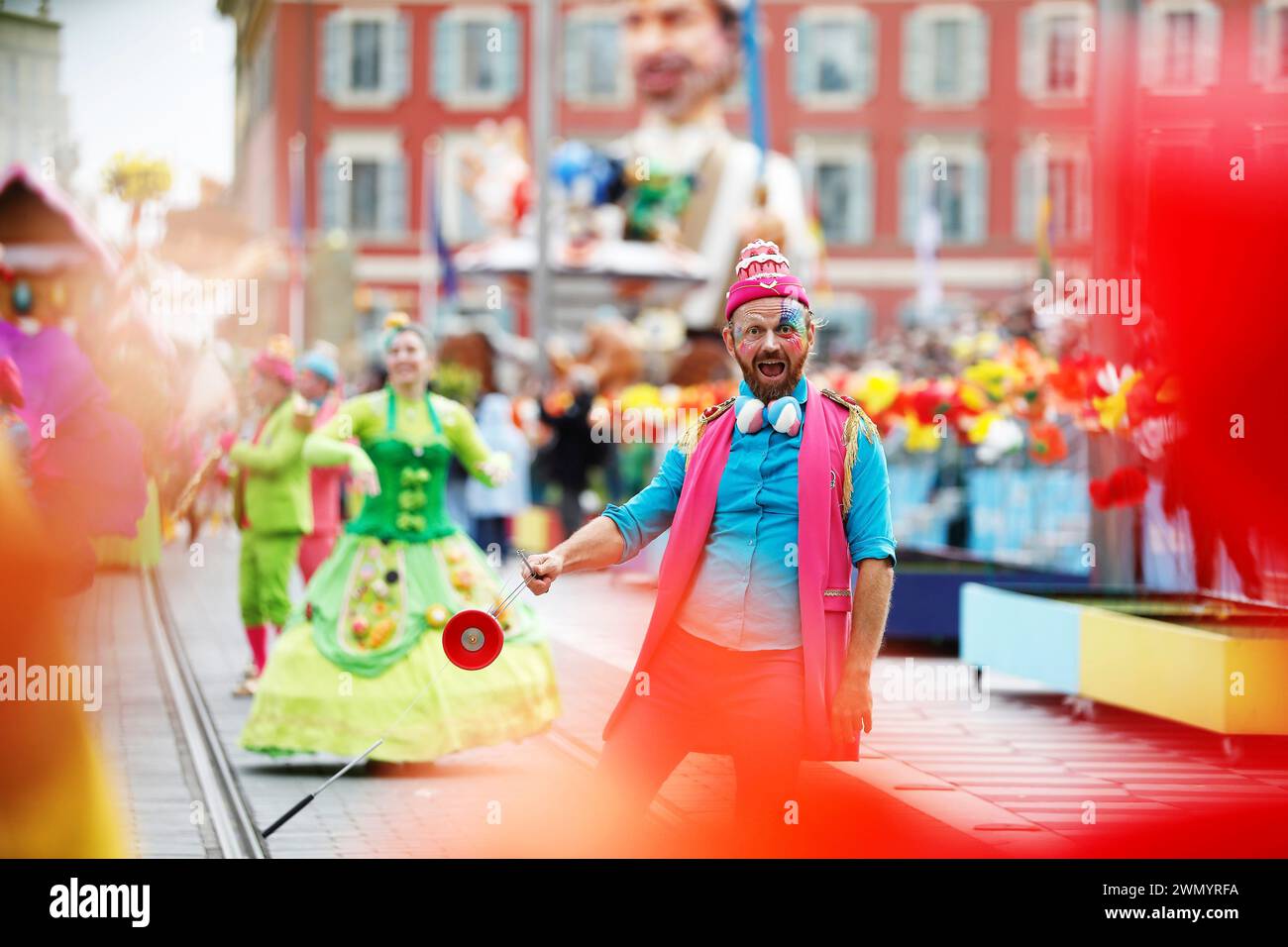 Nice, France. 28th Feb, 2024. © PHOTOPQR/NICE MATIN/Dylan Meiffret ...