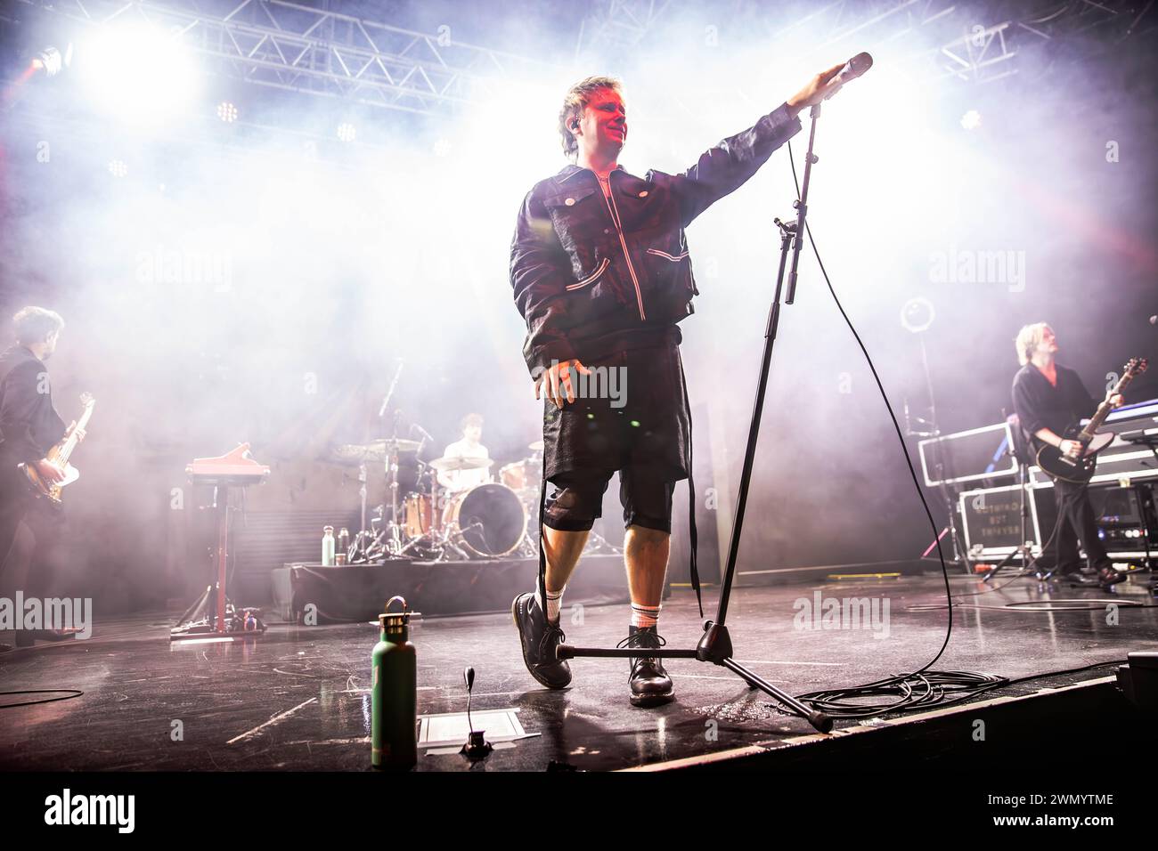 Milan Italy. 26th Feb 2024. The British alternative rock band NOTHING ...