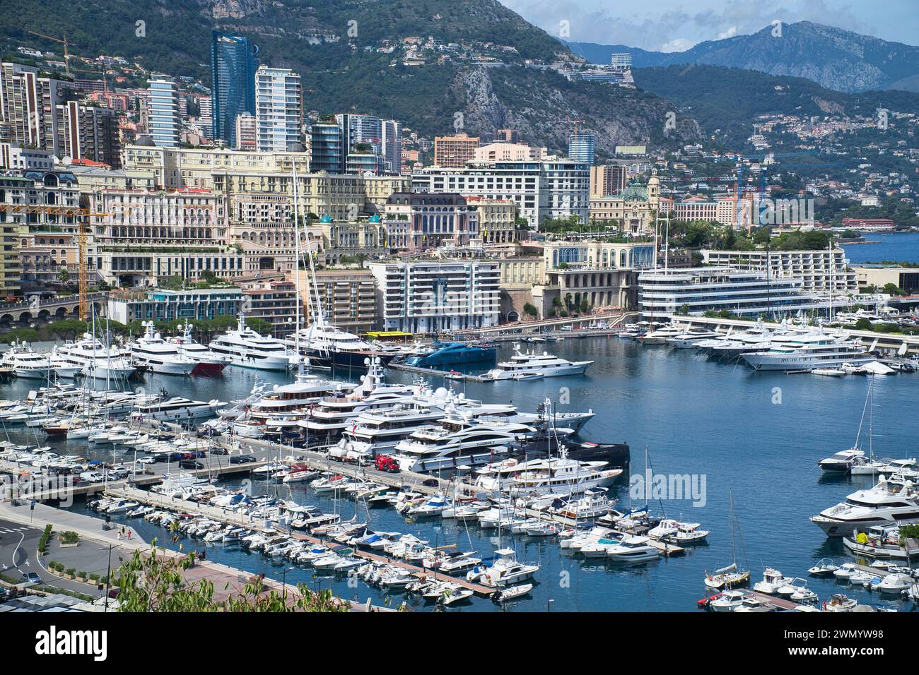 Rock monaco french riviera hi-res stock photography and images - Alamy